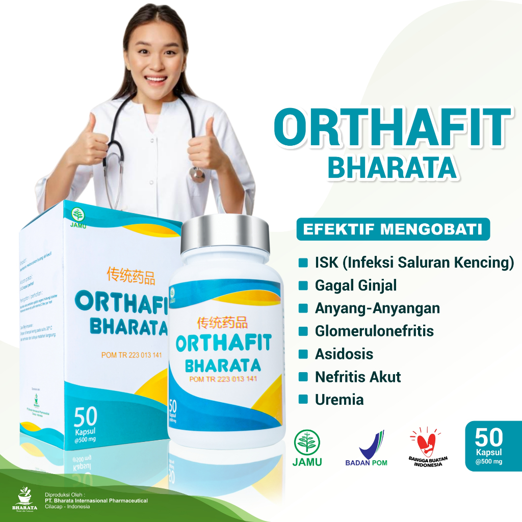 Jual Obat Ginjal Herbal Ampuh Orthafit Bharata Original - Obat Gagal ... Jual Obat Ginjal Herbal Ampuh Orthafit Bharata Original - Obat Gagal ...