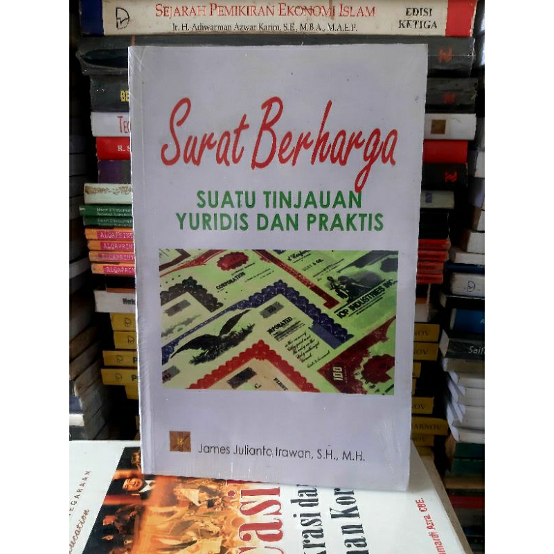 Jual Buku SURAT BERHARGA Suatu Tinjauan Yuridis dan Praktis (James ...