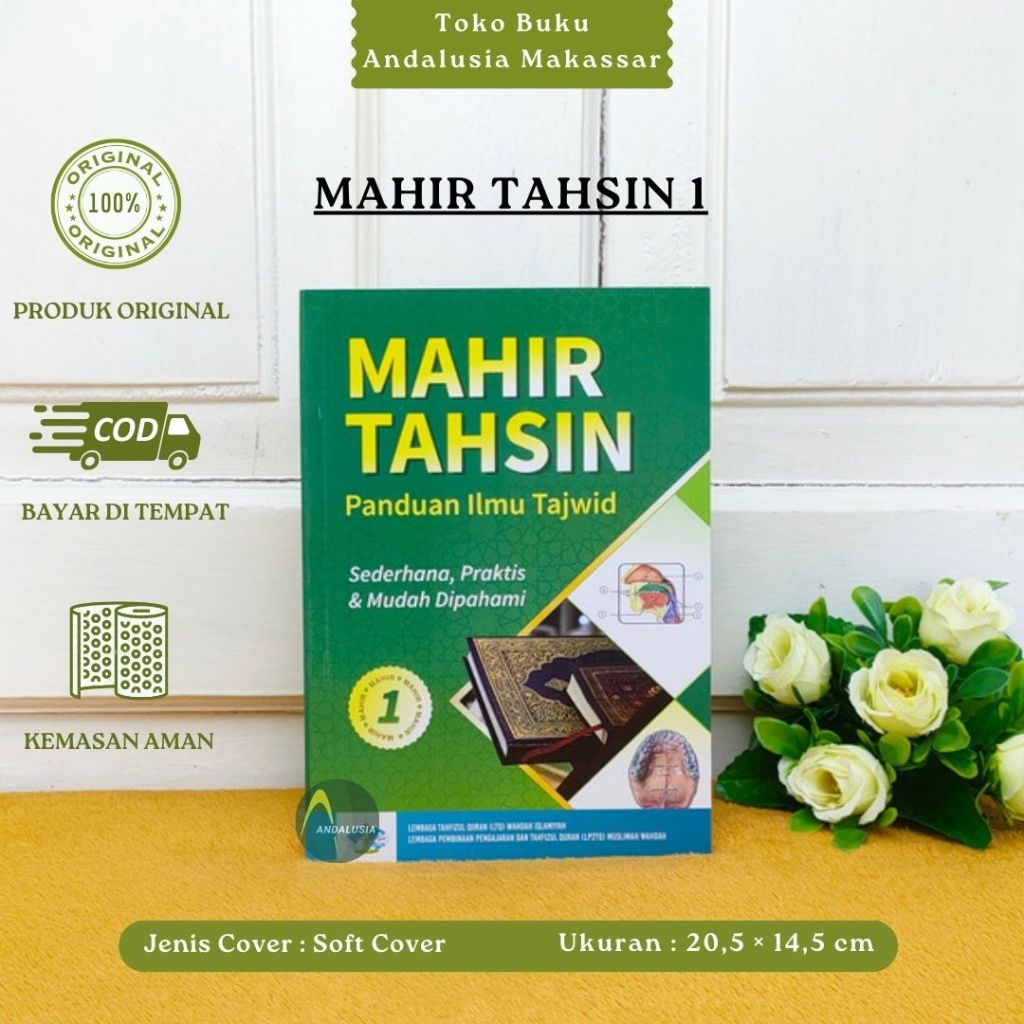 Jual Buku Mahir Tahsin 1 Panduan Ilmu Tajwid | Shopee Indonesia
