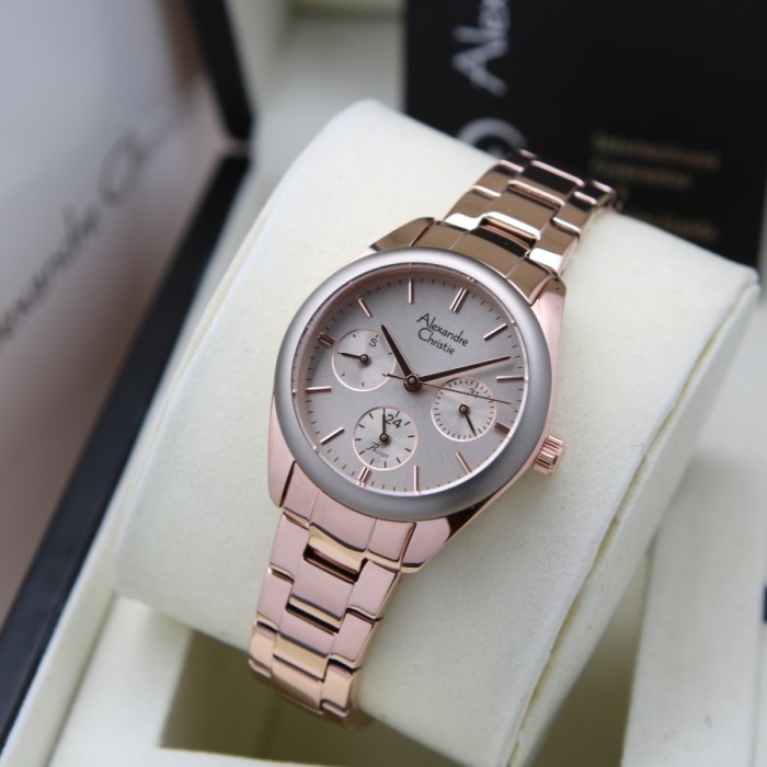 Jual ORIGINAL Jam Tangan Wanita Alexandre Christie AC 2A85 / AC2A85 ...