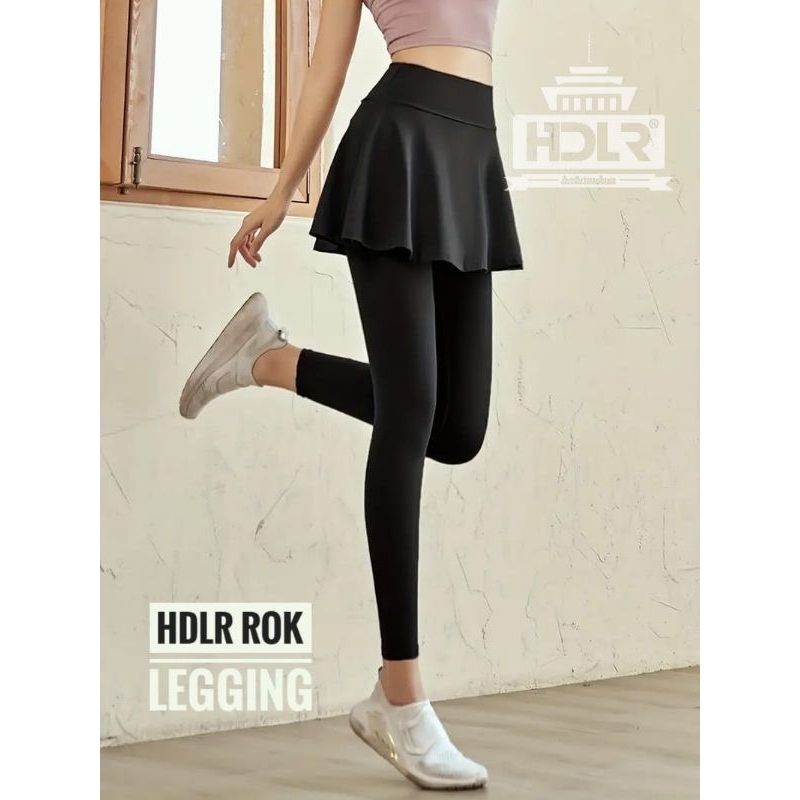 Jual HDLR Rok Legging Setelan Celana Rok Olahraga Rok Senam Rok Zumba Rok Gym Rok Atletis ...