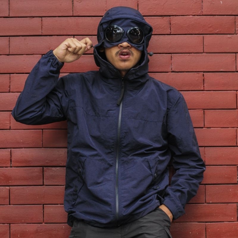 Jual Troublemaker - Goggle Jacket - Blitzkrieg Navy | Shopee Indonesia