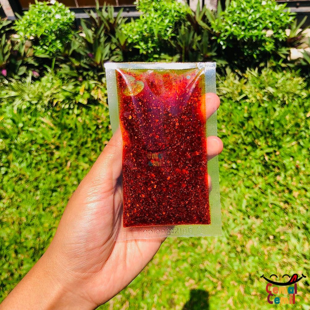 Jual Extra Chili Oil Pelengkap Baso Aci / Seblak Ukuran Besar 40g ...