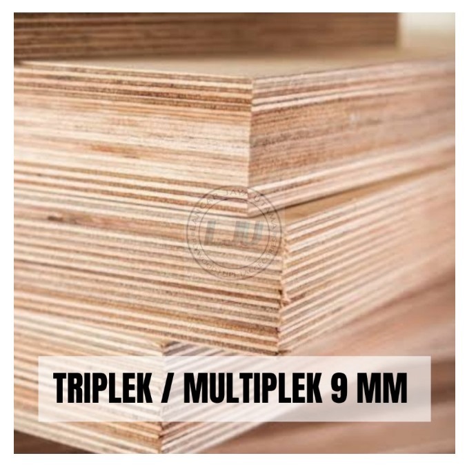 Jual TRIPLEK/MULTIPLEK/PLYWOOD/PAPAN TEBAL 9 MM | Shopee Indonesia