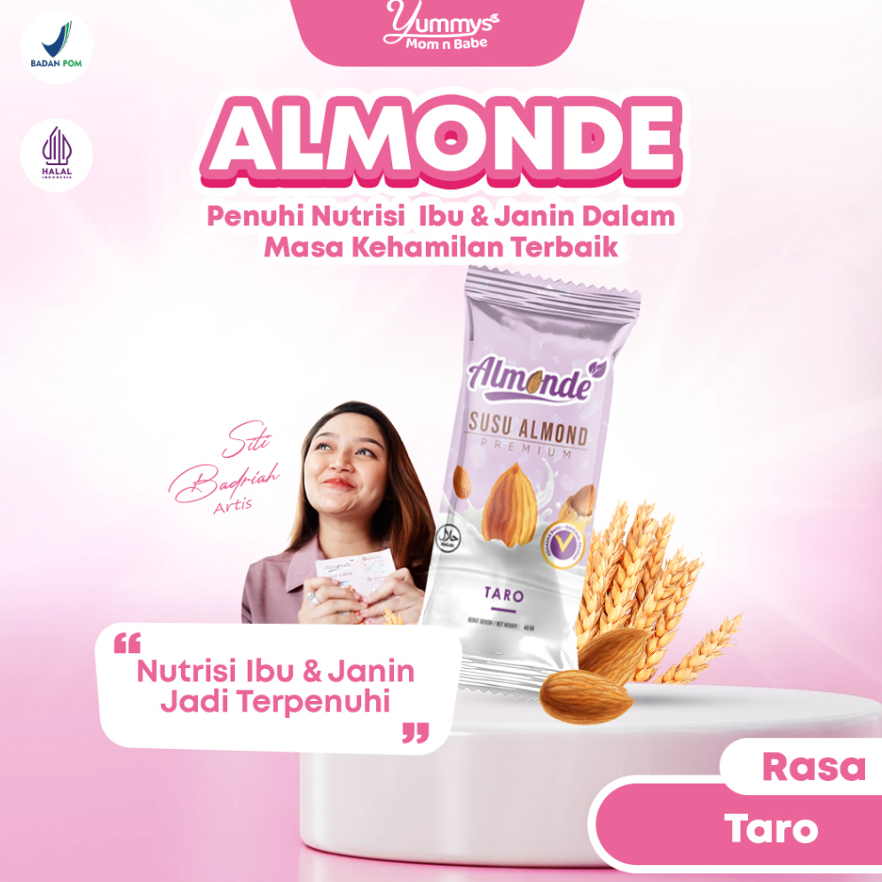 Jual Promo 11.11 YummysAlmond Almonde Kemasan Sachet | Meningkatkan ...