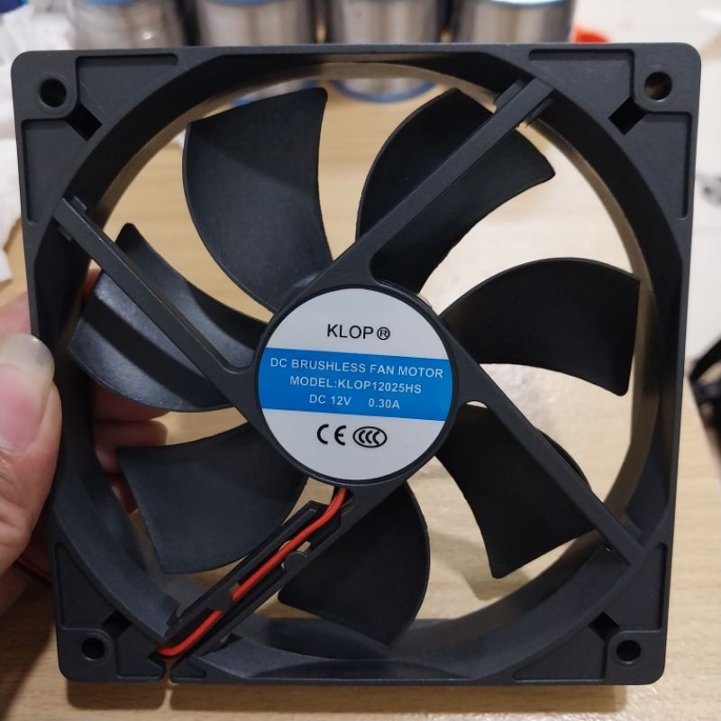 Jual Fan Dc Klop 12V 12cm X 12cm | Shopee Indonesia