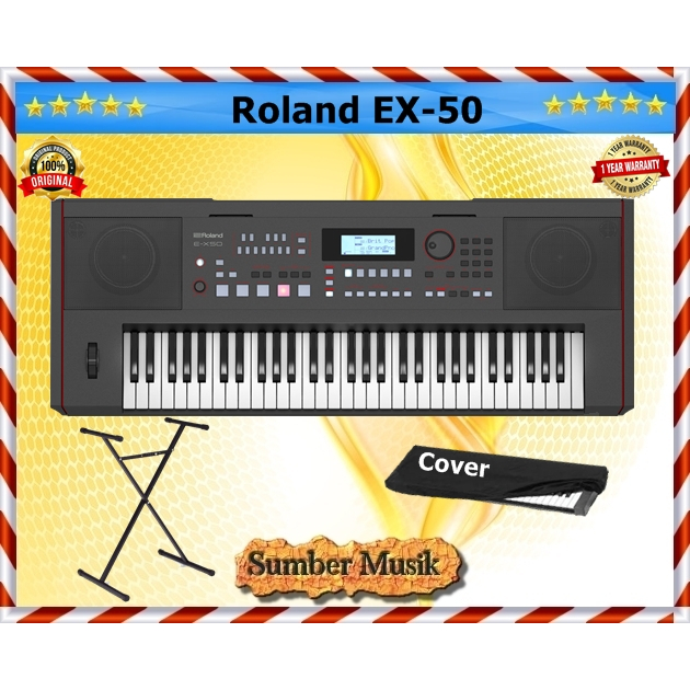 Jual Keyboard Roland E-X50/EX-50/EX50/EX 50 Garansi resmi 1th | Shopee ...