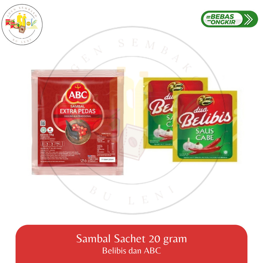 Jual Saus ABC dan Belibis Sachet 20gr | Shopee Indonesia
