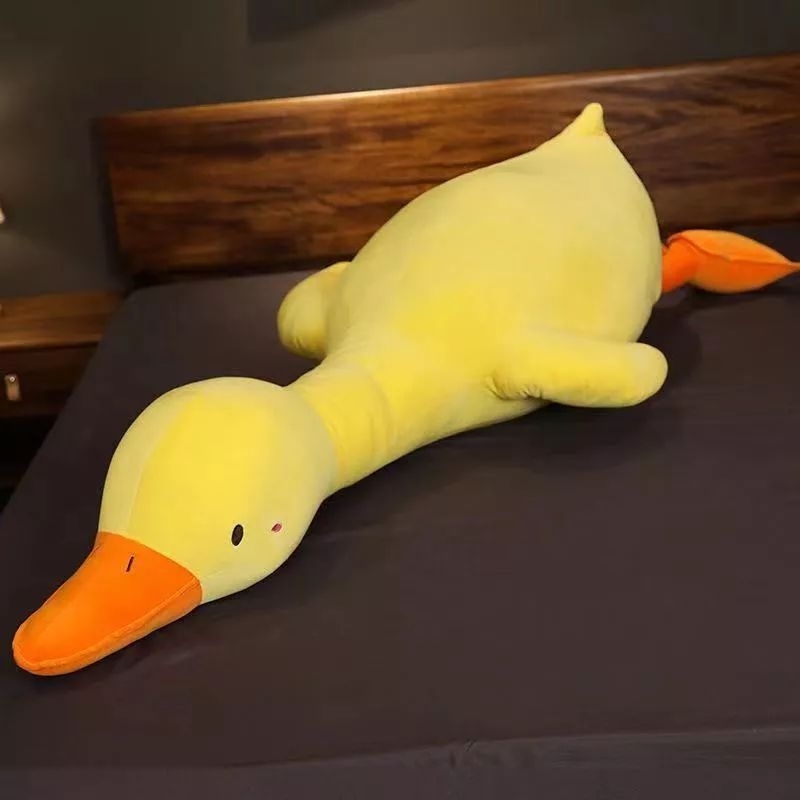 Jual Boneka Bebek Angsa Rebah Plush 60cm Kualitas SNI | Shopee Indonesia