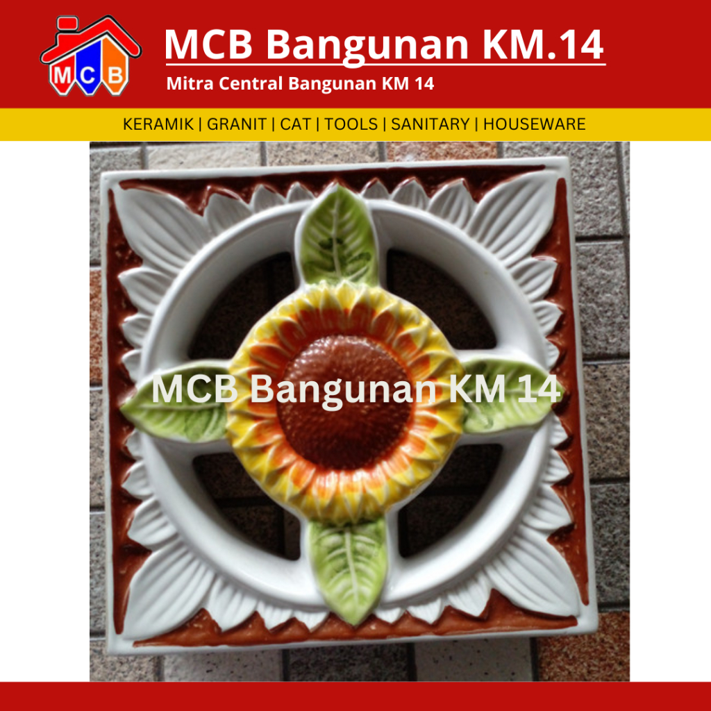 Jual Roster Keramik Trisensa 30X30 Keramik / Lubang angin dinding ...