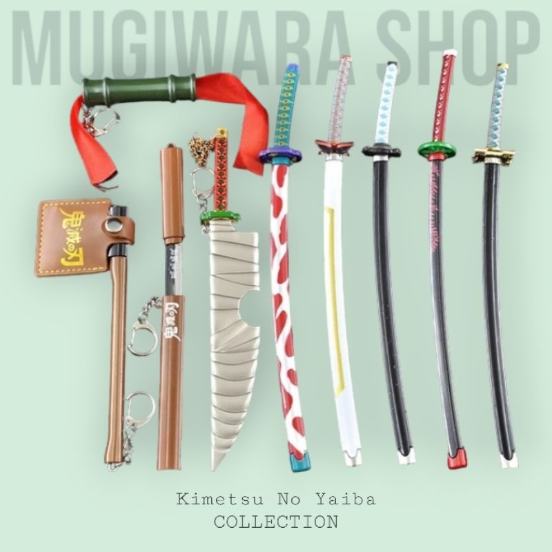 Jual Miniatur Nichirin 26 Cm Kimetsu no Yaiba Anime Demon Slayer ...