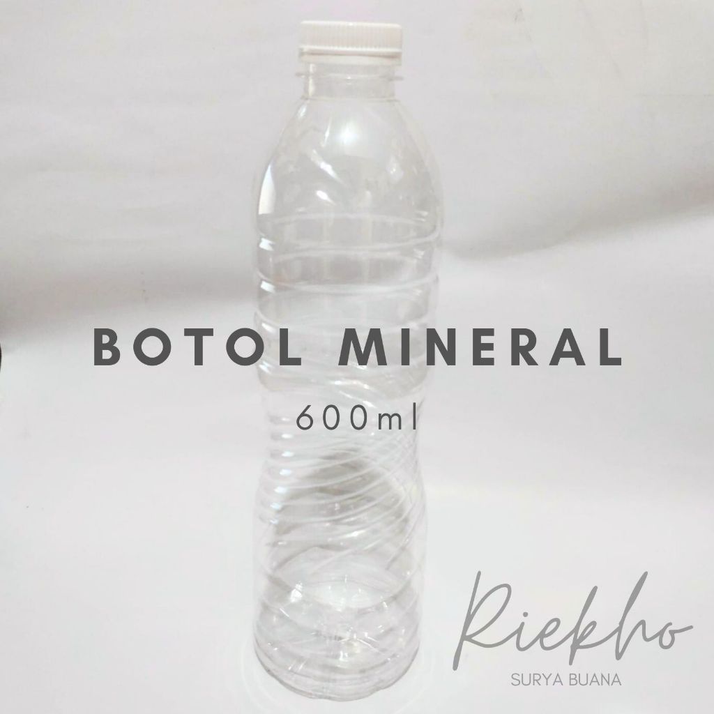 Jual Botol Plastik Mineral AMDK 600 ML SN isi 100 pcs Botol PET ...