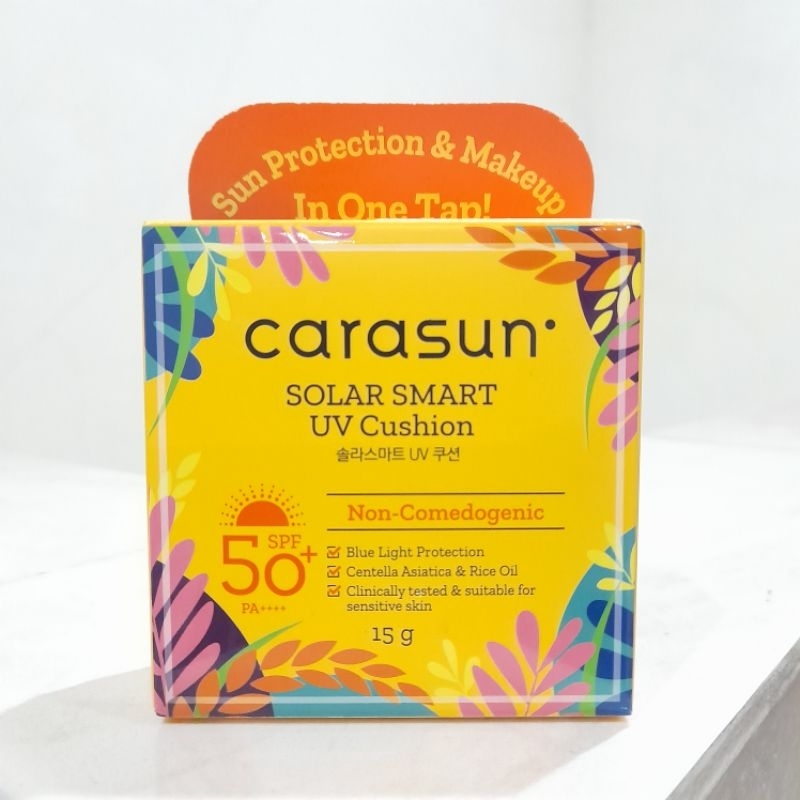 Jual CARASUN SOLAR SMART UV SUN CUSHION SPF 50 PA++++ 15gr | Shopee ...