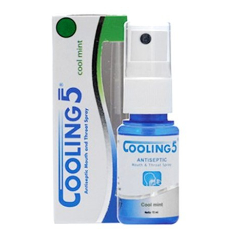Jual COOLING 5 MOUNTH SPRAY COOL MINT 15 ML MEREDAKAN SAKIT TENGGOROKAN ...