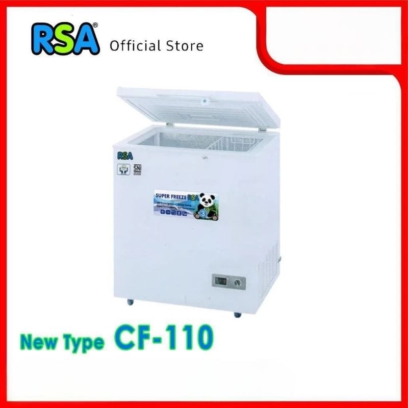 Jual CHEST FREEZER RSA CF110/ CF-110 FREEZER BOX 100 LITER (KHUSUS ...