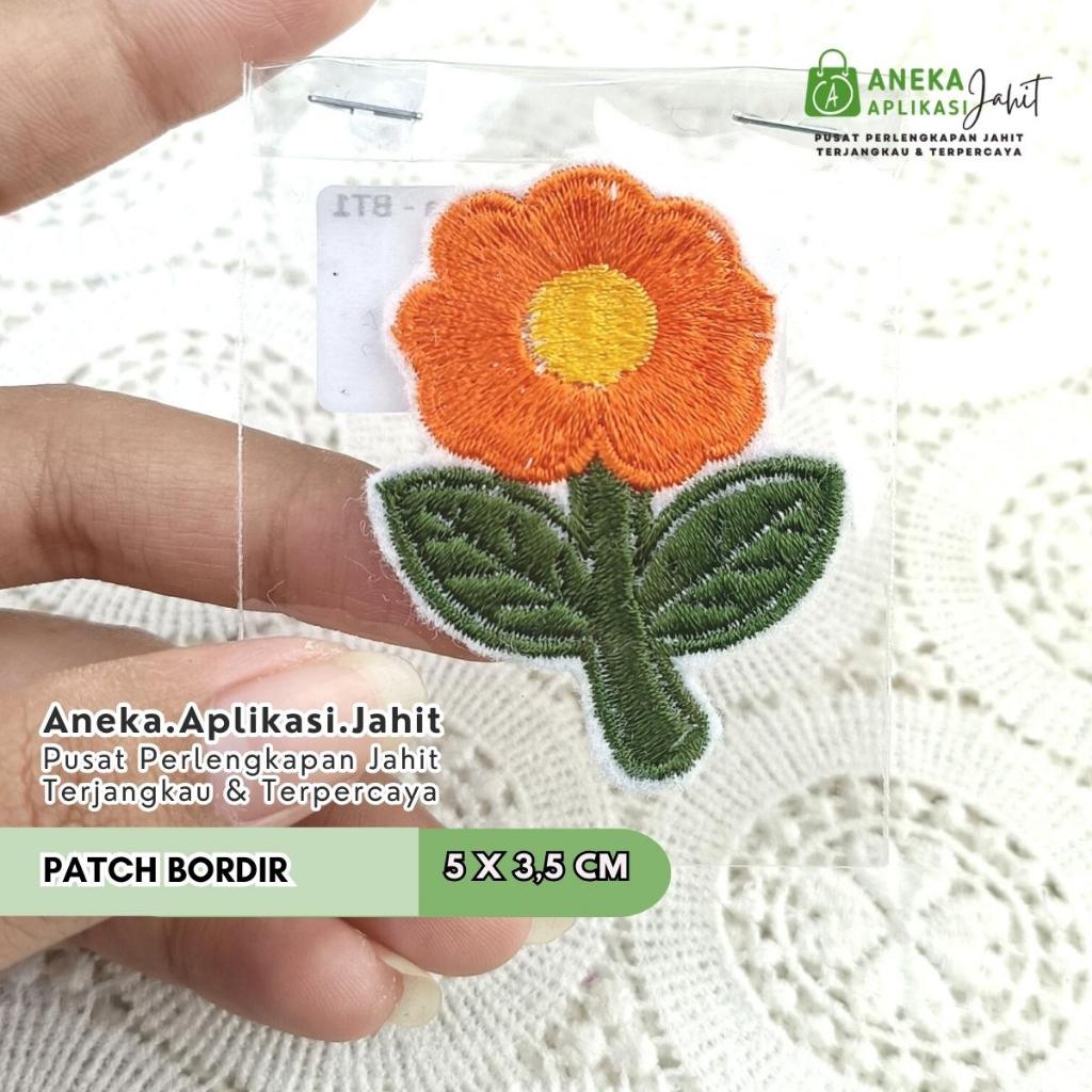 Jual PATCH BORDIR MOTIF BUNGA (JAHIT) | Shopee Indonesia