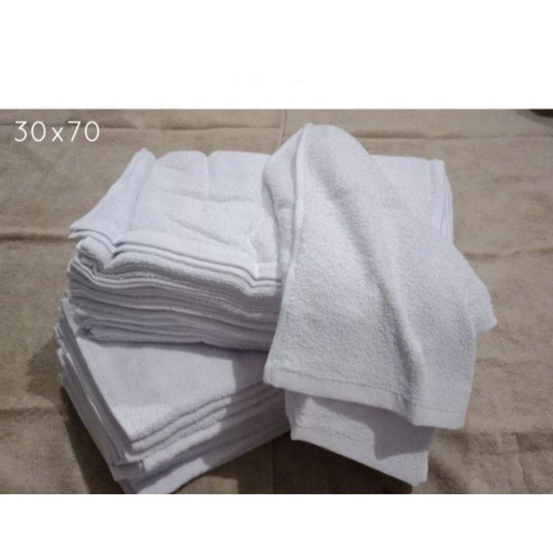Jual Handuk Salon 30x70cm katun serap/handuk muka/handuk kepala/handuk ...