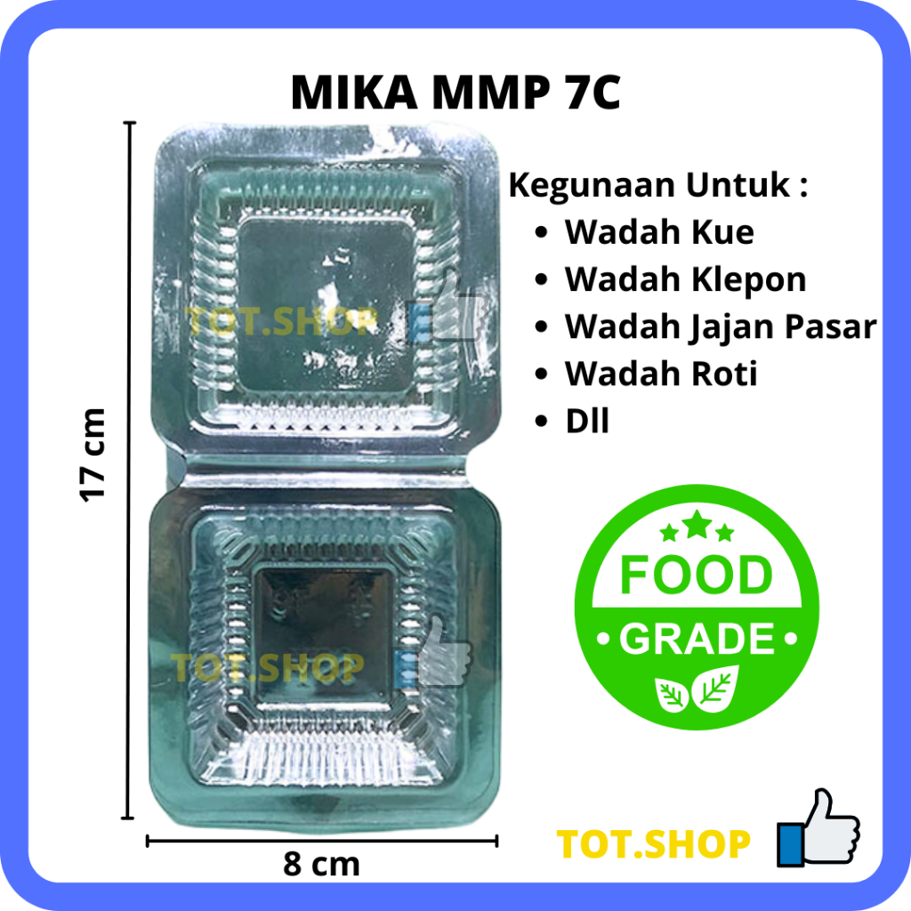 Jual [10-PCS] MIKA CX / MIKA BULAT / MIKA LUX / MIKA MMP / MIKA TAHU ...