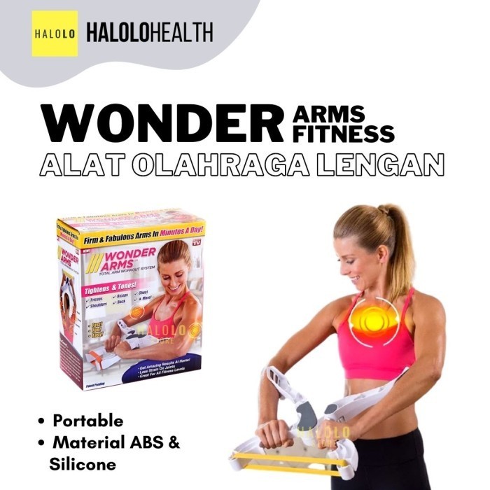 Jual WONDER ARMS/Alat Fitness Hand Grip Biceps/Triceps/Dada/Bahu/Tangan ...