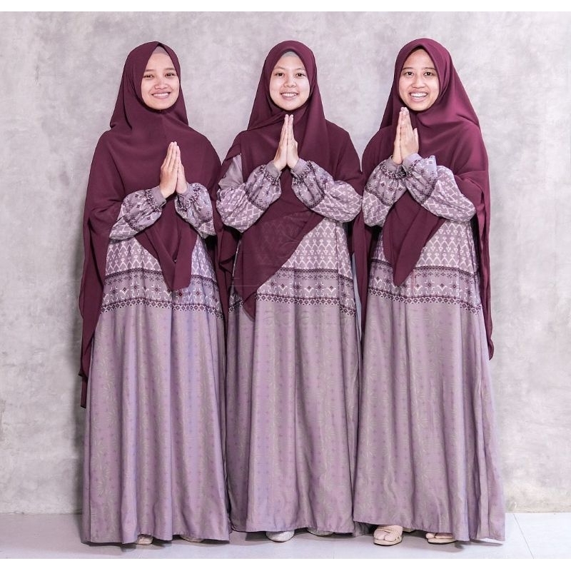 Jual Gamis Tupat | Tupat Series Hijab Alila | Shopee Indonesia