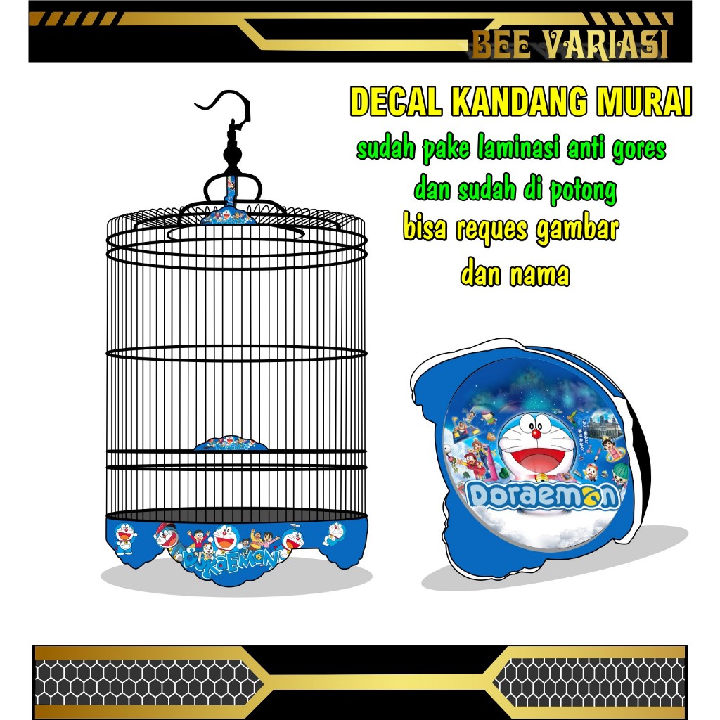 Jual kandang tebok, sticker sangkar murai, tebok murai ,stiker tebok ...