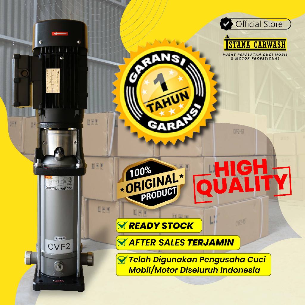 Jual Pompa Mesin Cuci Mobil Motor High Pressure VMP Ikame 2-150, 1 ...