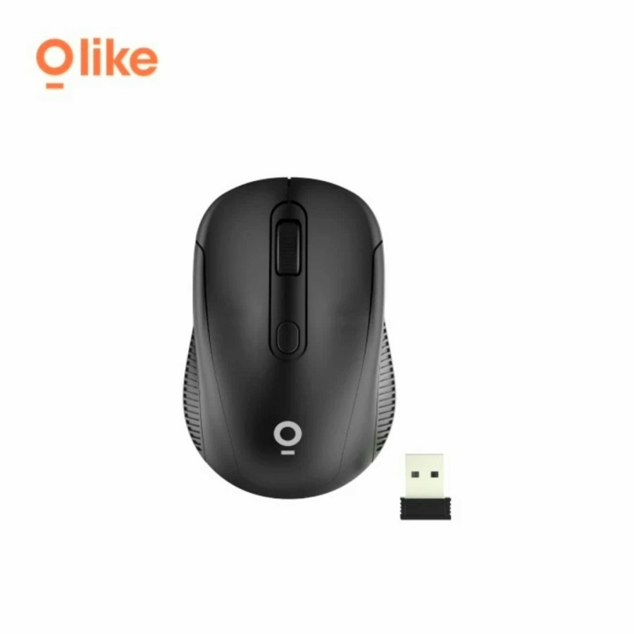 Jual Mouse Wireless | Olike Mouse Wireless M2 - Black | Shopee Indonesia