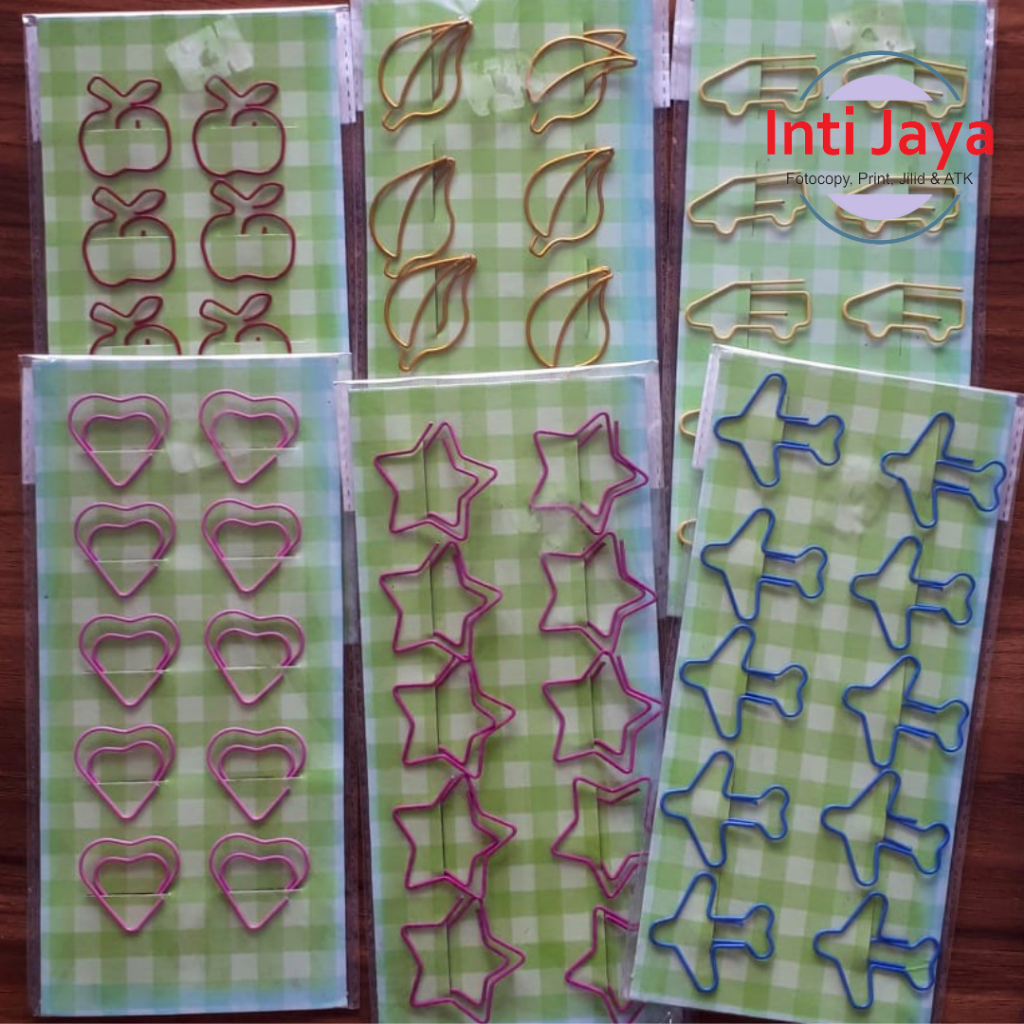 Jual Paper Clip Bentuk/ Klip Kertas | Shopee Indonesia