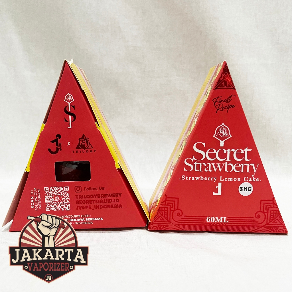 Jual SECRET STRAWBERRY LEMON CAKE 60ML 3MG 6MG BY TRILOGY BREW | Shopee ...