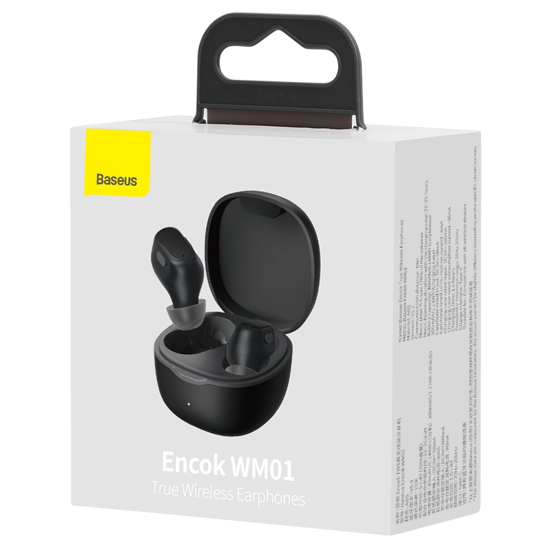 Jual BASEUS WM01 TWS True Wireless Earphones Earbuds | Shopee Indonesia