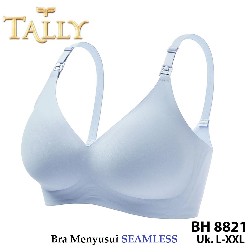 Jual BH Ibu Menyusui SEAMLESS Tanpa Kawat - Busa Tipis Baby Skin Kait 3 ...