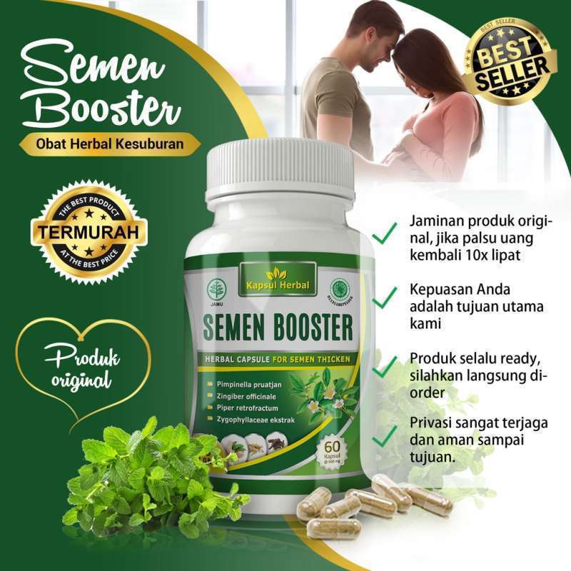 Jual Semen Booster Original Penyubur Dan Pengental Seperma Pria ...