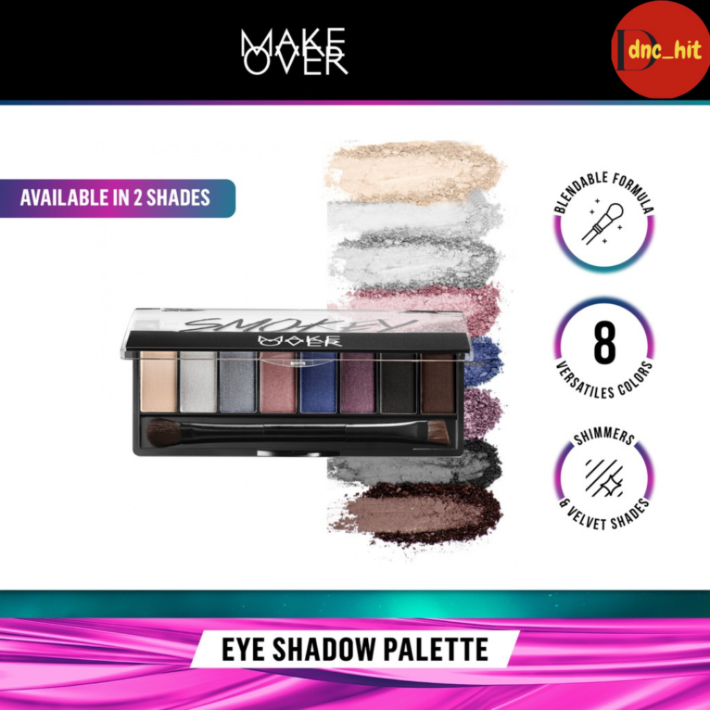 Jual MAKE OVER EYESHADOW PALETTE 10 g - Eye Shadow Palette | Shopee ...