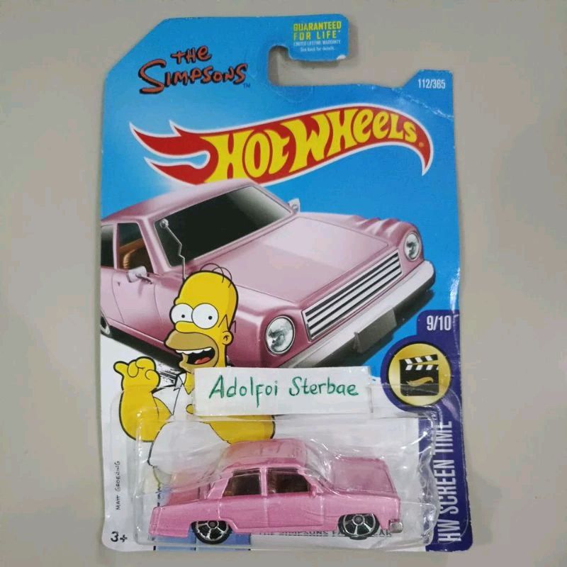 Jual hotwheels hot wheels the simpsons family car pink hw city hw ...