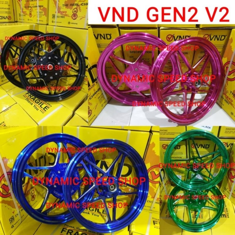Jual velg vnd vspeed v2 mio115 velg vnd bintang gen2 mioj soul gt115 ...