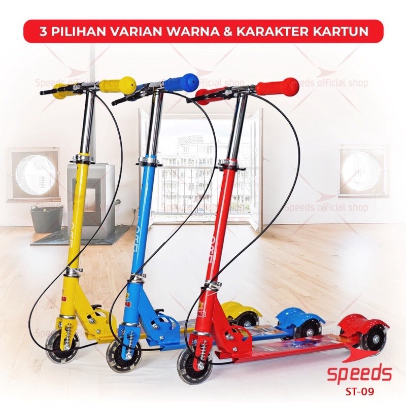 Jual PMB SKUTER ANAK RODA 3 / OTOPED / SCOOTER 3 RODA / SKUTER KARAKTER ...
