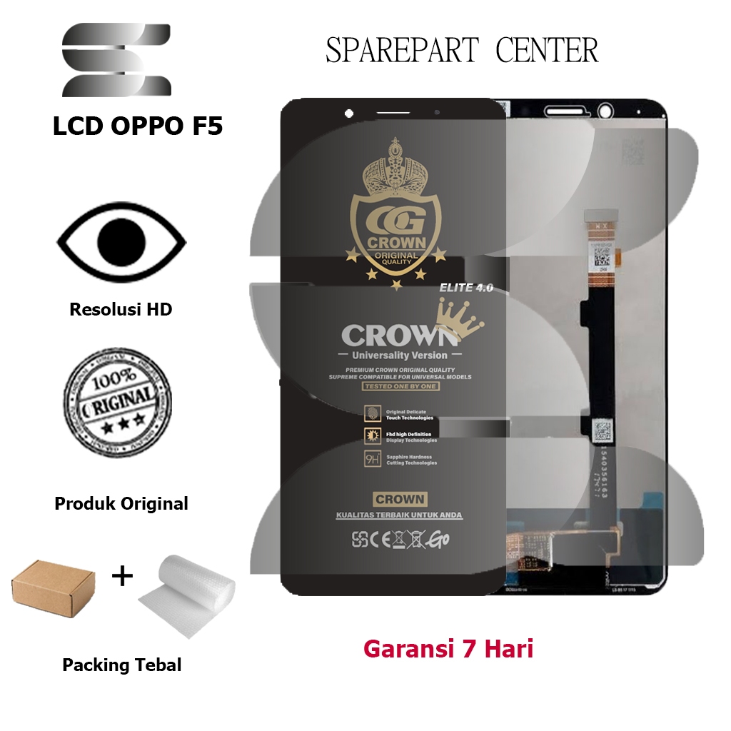 Jual LCD OPPO F5 / F5 YOUTH / F5 PLUS TOUCHSCREEN FULLSET ORIGINAL ...