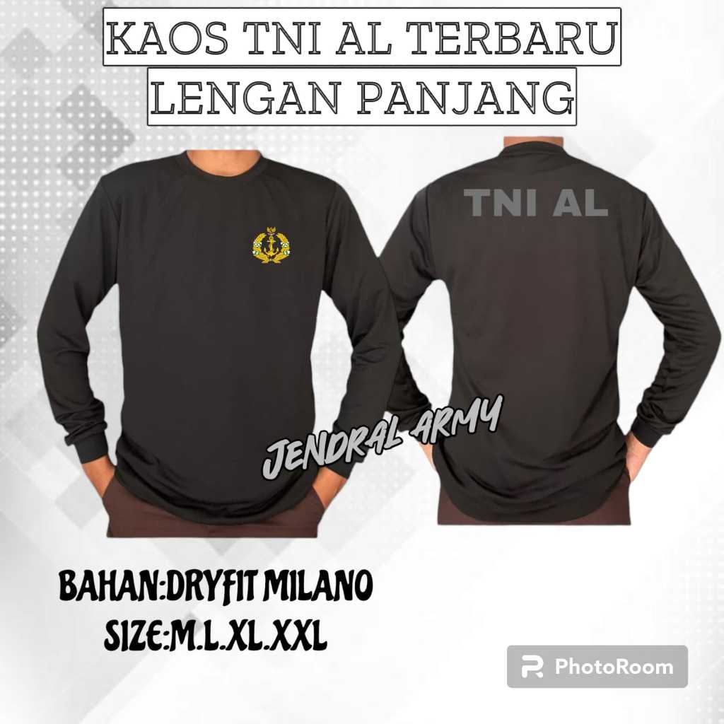 Jual Kaos Jersey TNI AL| || Kaos Running TNI AL || Kaos TNI Angkatan Laut LENGAN PANJANG Bahan ...