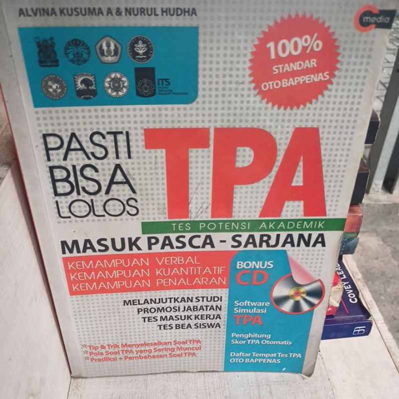 Jual TPA TES POTENSI AKADEMIK MASUK PASCA SARJANA ,ORIGINAL | Shopee ...