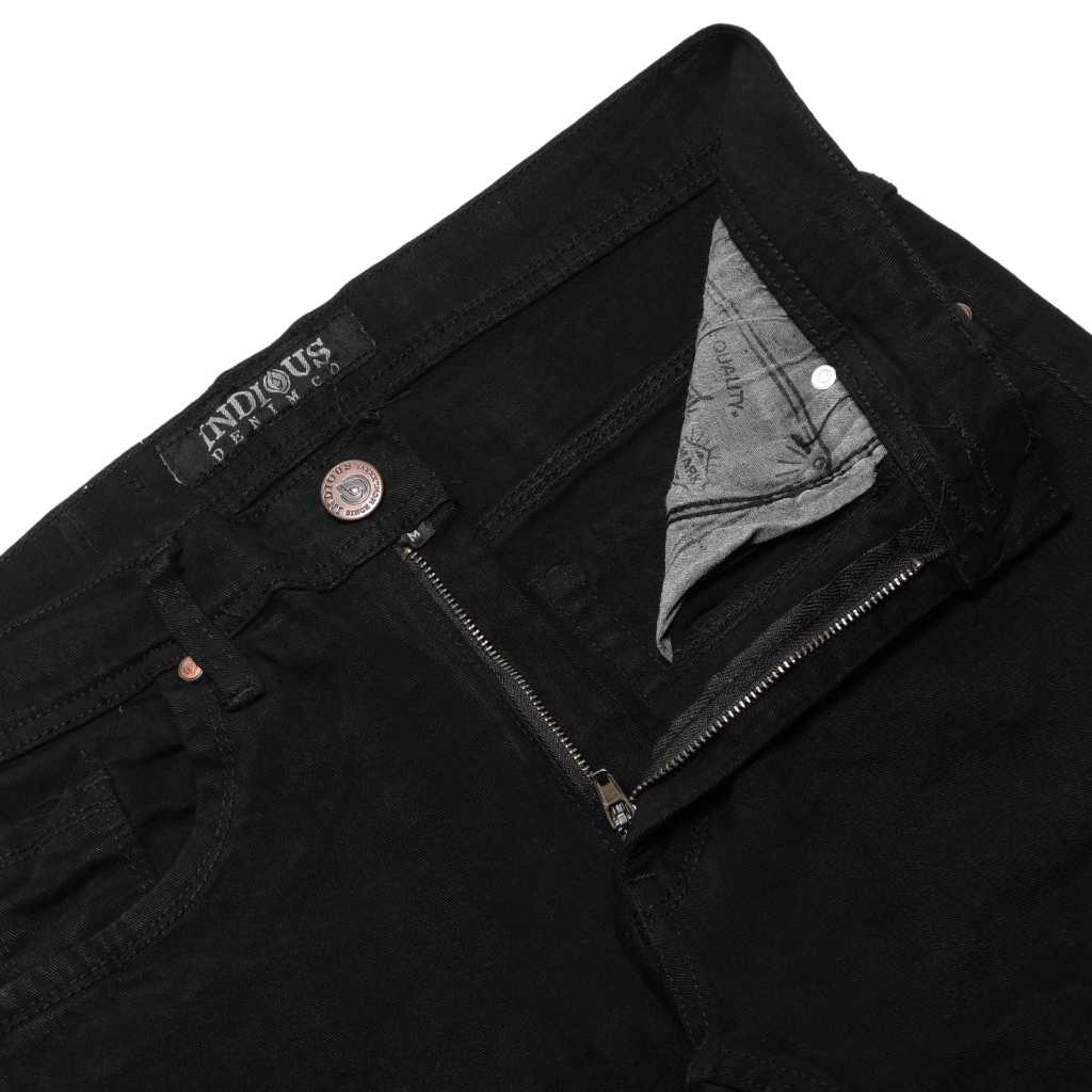 Jual Celana jeans pria / celana panjang Straight celana jeans hitam ...