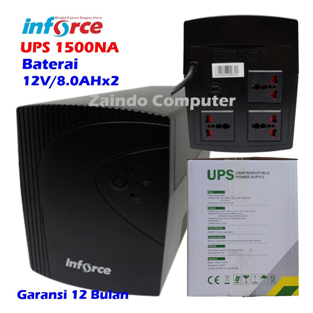 Jual INFORCE UPS IF 1500NA UPS INFORCE 1500VA INFORCE IF 1500NA UPS ...