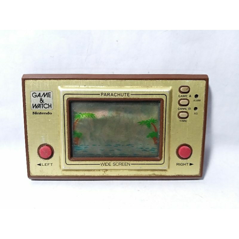 Jual Game Watch Gimbot Gamebot Bot Nintendo Parachute Parasut 1981 ...