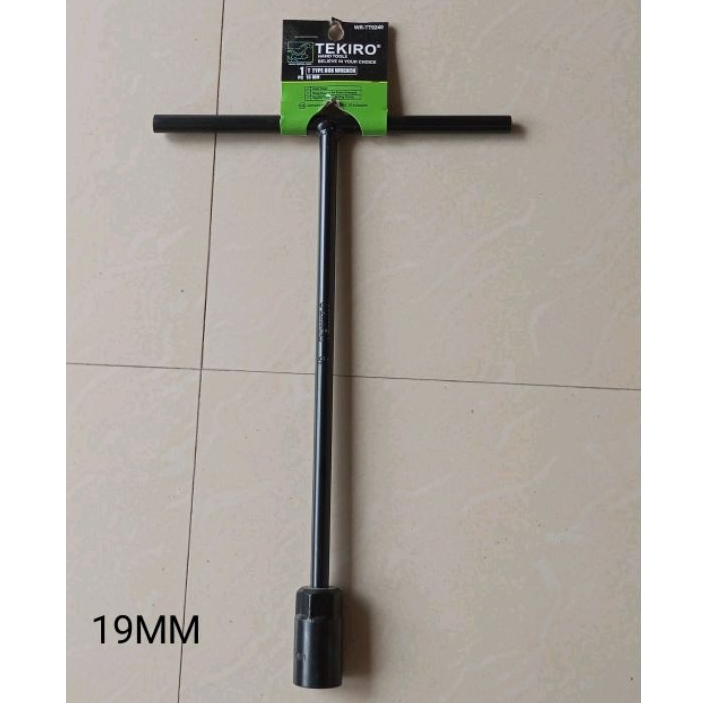 Jual TEKIRO KUNCI SOCK T 19MM KUNCI T HITAM TEKIRO 19MM | Shopee Indonesia