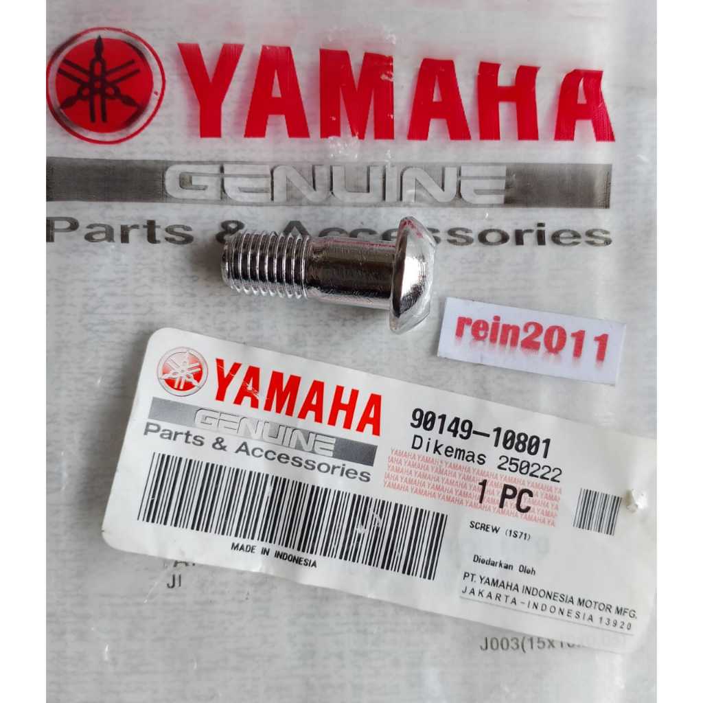 Jual BAUT KALIPER DEPAN / BAUT DUDUKAN KALIPER MIO SMILE SPORTY SOUL XEON ASLI ORI YAMAHA 90149 ...