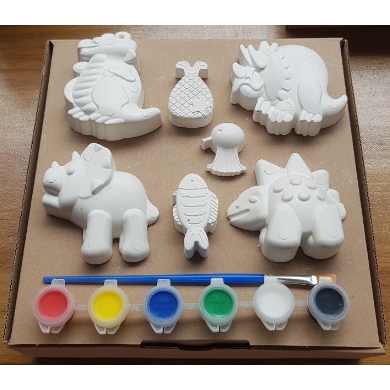 Jual GYPSUM PAINTING FOR KIDS - MELUKIS PATUNG - MEWARNAI PATUNG ...