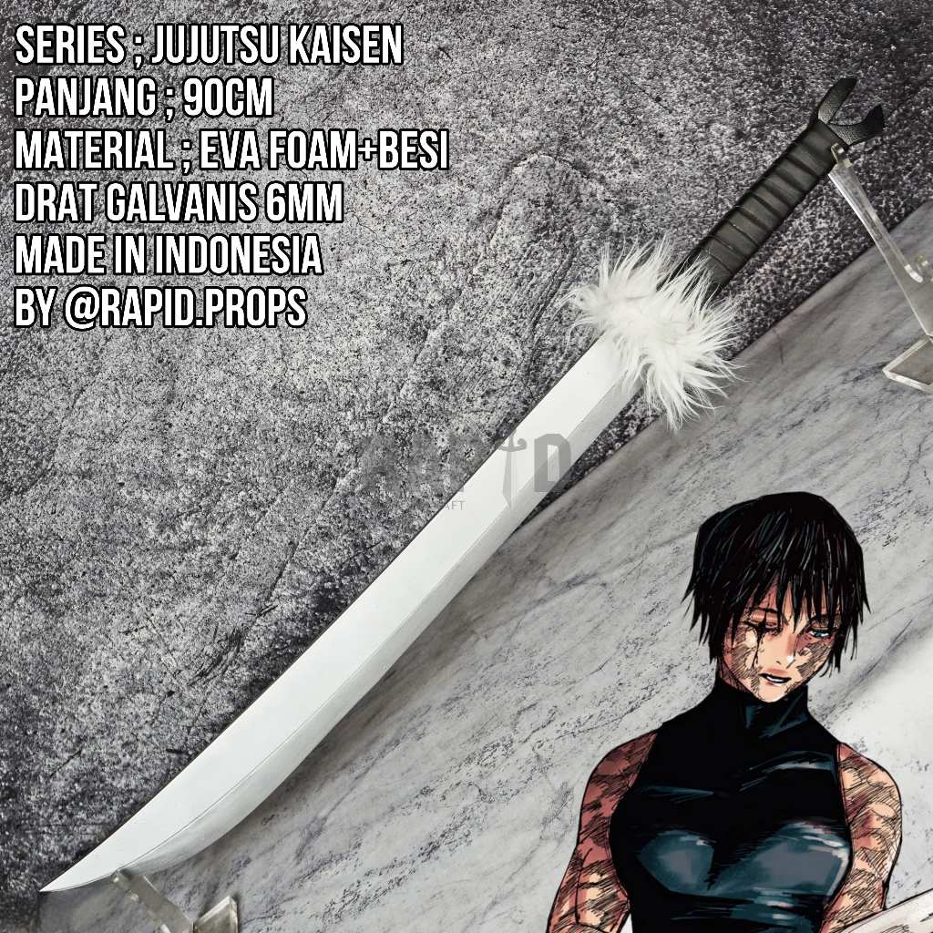 Jual Zenin Maki Sword Shibuya Arc Jujutsu Kaisen Cosplay Prop | Shopee ...