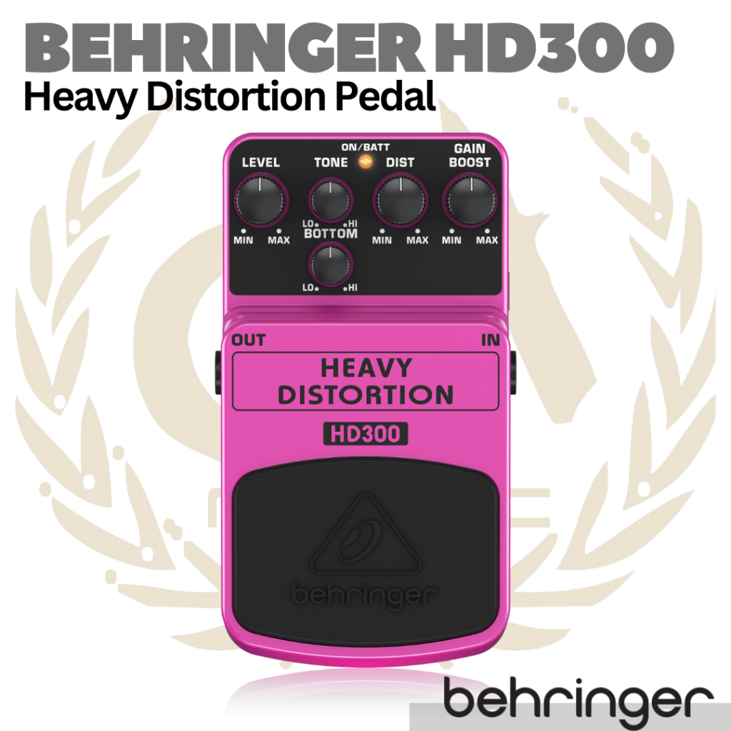 Jual BEHRINGER HD300 Heavy Distortion Pedal Effect | Efek Gitar ...