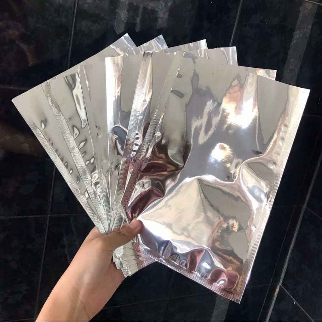 Jual Kantong Kemasan Alumunium Foil 17x25 Cm Bungkus Aluminium Sachet ...