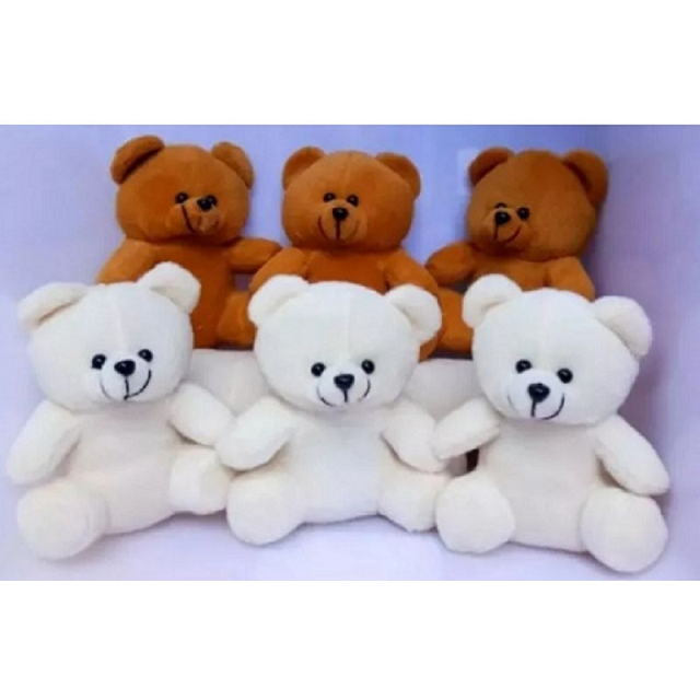 Jual Boneka Bear Mini Polos 15cm untuk Buket | Shopee Indonesia