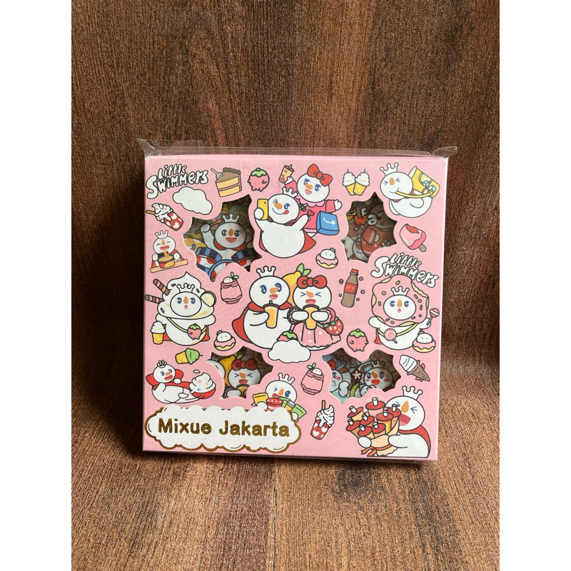 Jual Stiker sanrio mixue korumi lucu 1 box isi 100 pcs Aesthetic ...